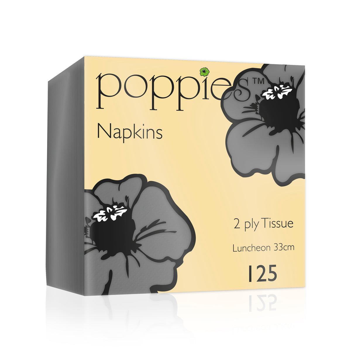 Grey Paper Napkins - 33cm 2ply — Event Supplies