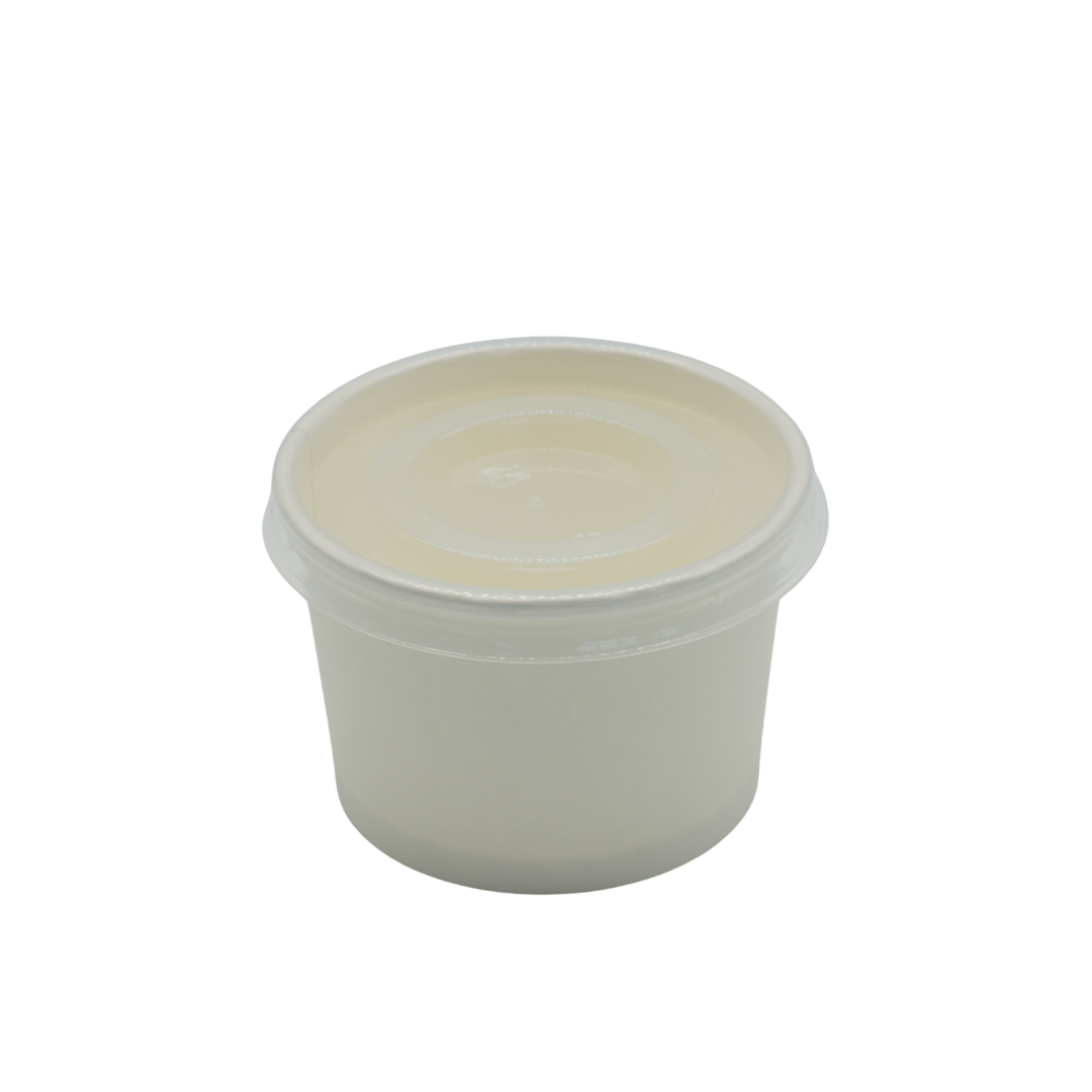 4oz Paper Sauce Pots With Lids — Event Supplies